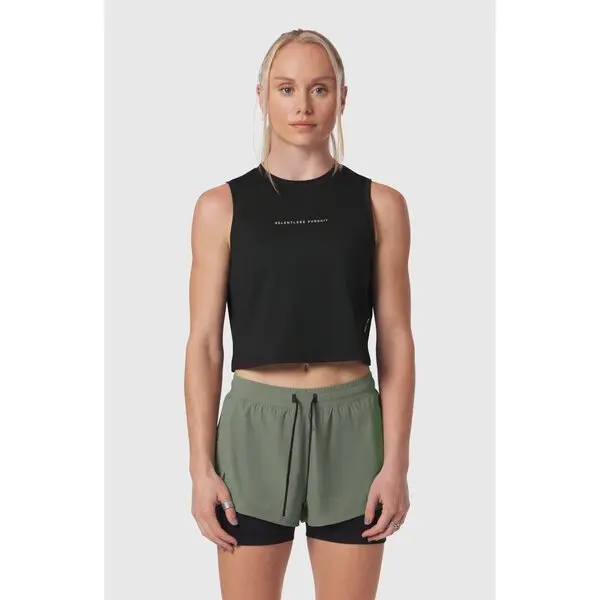 ASRV Aerosilver Tank Top - Black "rp"